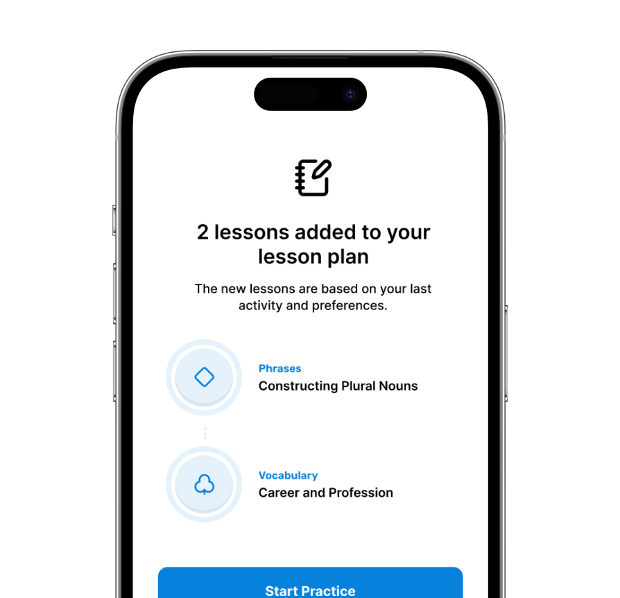 Reach fluency faster with AI Voice Calls